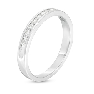 0.25 CT. T.W. Diamond Channel Band in 14K White Gold | Peoples Jewellers