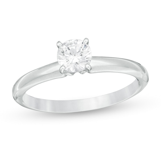 0.50 CT. Certified Canadian Diamond Solitaire Engagement Ring in ...